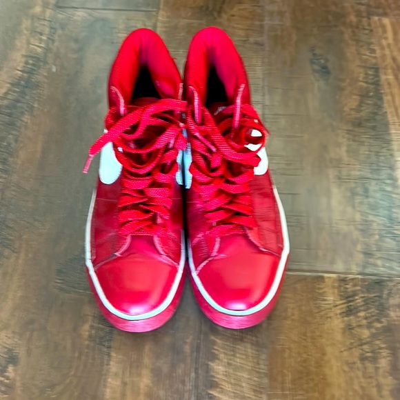 Shoes | Vintage Sneakers Bright Cherry Red | Poshmark